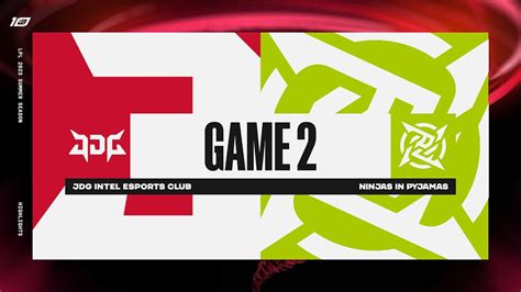 LPL JDG vs NIP第二局速看丨2023LPL夏季赛第五周第二日丨20230627 YouTube