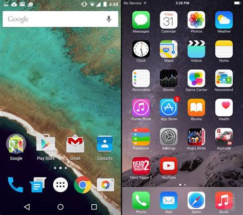 Android 5 0 Lollipop Vs IOS 8 Comparison Of The Two Skins