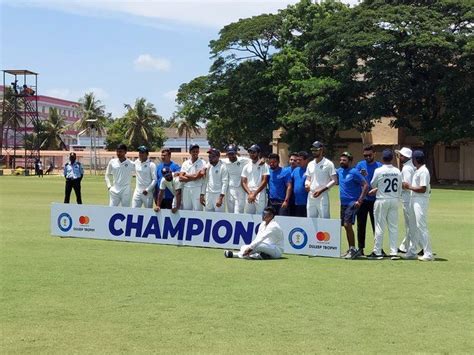Duleep Trophy 2022 Final West Zone Clinch Title With 294 Run Win Over