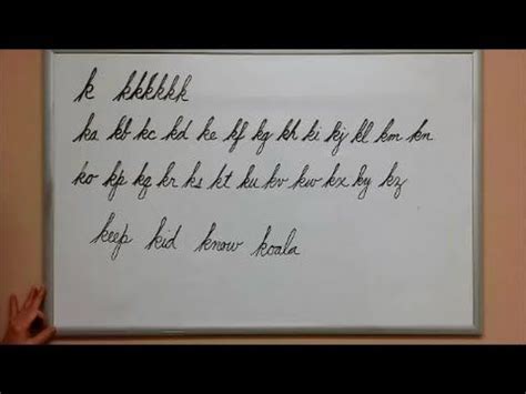 How To Connect Cursive K American Handwriting Cursive J Cursive Handwriting Cursive