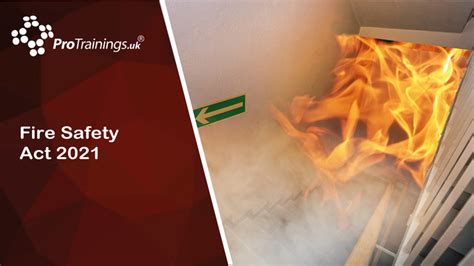 Fire Safety Act 2021 Fire Safety Principles Level 2 Fire Warden