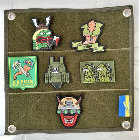 Шеврони ЗСУ шевроны ПВХ на липучке прикольные из США 275 грн Інші аксесуари Київ на Olx