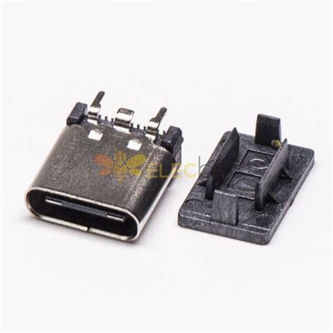 Usb Type C Pcb Mount Female Vertical Type Smt