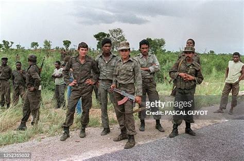 A Group Of Cuban Soldiers Helping Angolan Regular Army And News