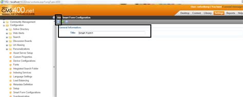 Aspdotnet Sharepoint How To Create Smart Form In Ektron Cms