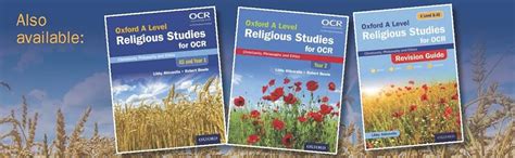 Oxford A Level Religious Studies For Ocr Christianity Philosophy And
