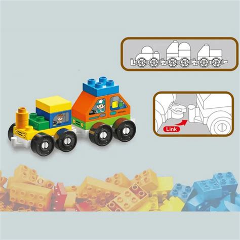 Diverse Car Building Blocks With Linkable Structures For Shape