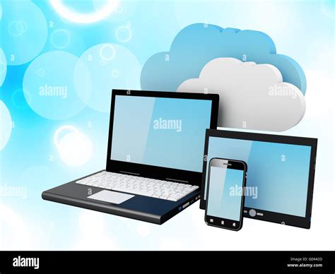 Cloud Computing Concept Stock Photo Alamy