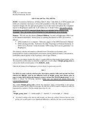 Exploring One And Two Way ANOVA Analysis In SPSS For Course Hero