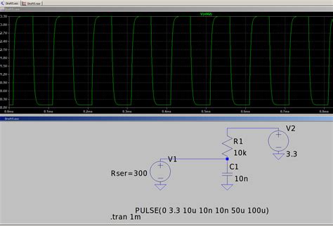 Could Uart Function On Lines With 10nf Capacitance