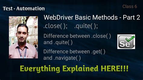 Webdriver Methods Selenium Webdriver Methods Selenium Webdriver Selenium Automation