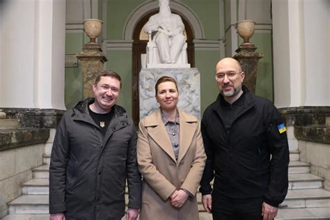Премєр міністр Данії Метте Фредеріксен відвідала з візитом Львівщину