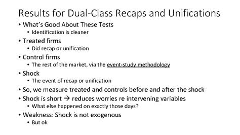 Dynamics Of The Benefits Of Dual Class Voting