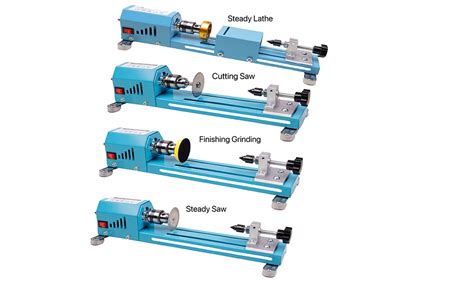 Onetuon Mini Wood Lathe Milling Machine Multi Purpose Type