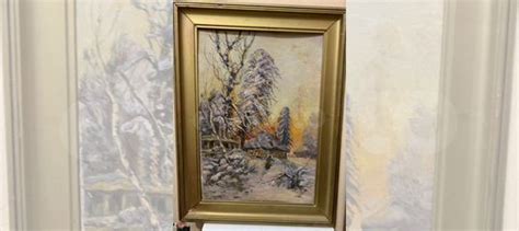 Картина «Зимний вечер в деревне купить в Москве Хобби и отдых Авито