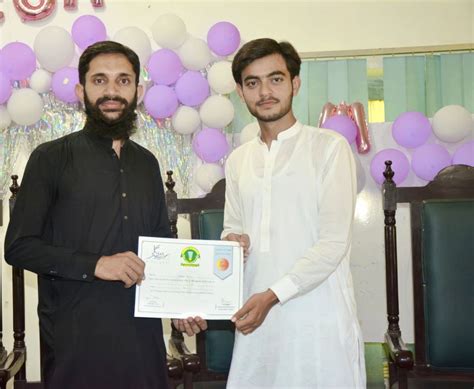 Honored To Receive Best Performance Award In Web Development Faisal