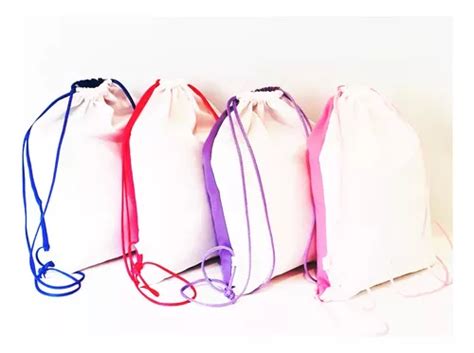 Saco Mochila x Para Sublimação Oxford Parcelamento sem acréscimo