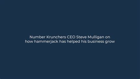 Steven Mulligan On Linkedin 👏thanks Hammerjack For Helping Build Our