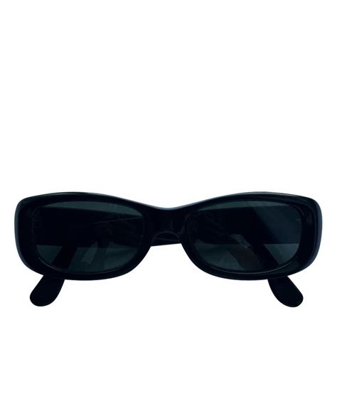 GIORGIO ARMANI VINTAGE Черные пластиковые солнцезащитные очки для ...