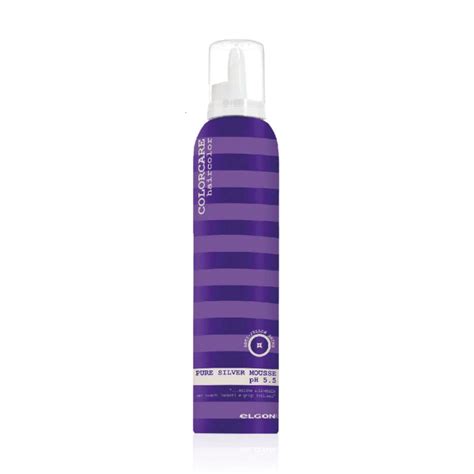 Elgon Colorcare Pure Silver Mousse 200ml Revive Hair Artists