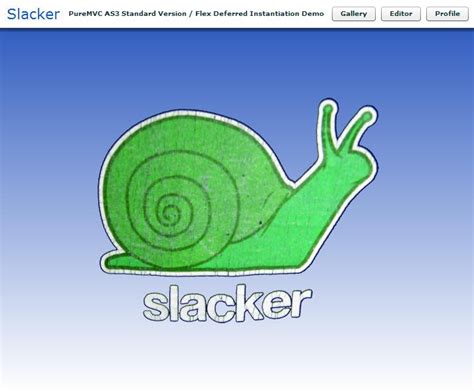 Github Puremvcpuremvc As3 Demo Flex Slacker Puremvc As3 Flex Demo