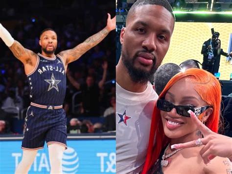 She Just Trynna Secure The Bag Divorced Damian Lillard Gets Flirty
