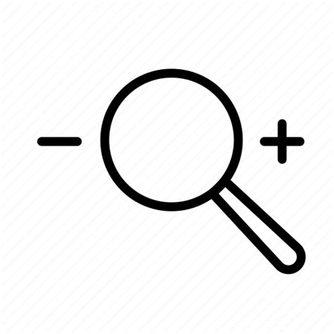 Creative Design Interface Magnify Tool Icon Download On Iconfinder
