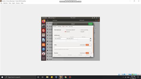 How To Change The IP Address Manually In Ubuntu Virtual Machine YouTube