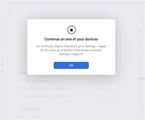 unable to create app specific passwords apple community