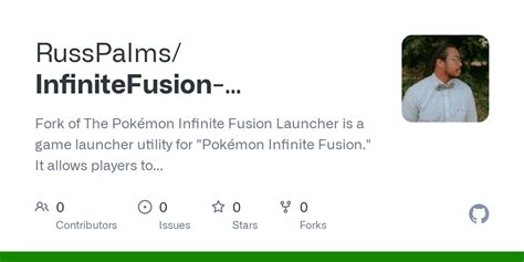Github Russpalmsinfinitefusion Launcherdev Fork Of The Pokémon