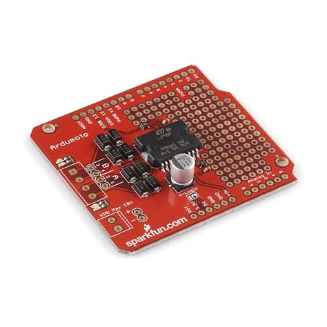 sparkfun ardumoto motor driver shield amicus engineering