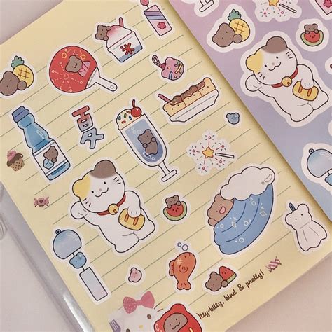 데코보코 여름 스티커 잠시다락