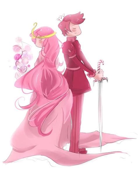 Adventure Time Princess Bubblegum And Prince Gumball Kissing