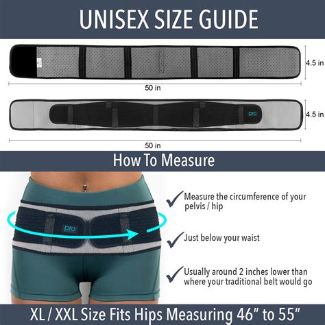 Sacroiliac Hip Belt For Women Men That Alleviate Sciatica Lower Back