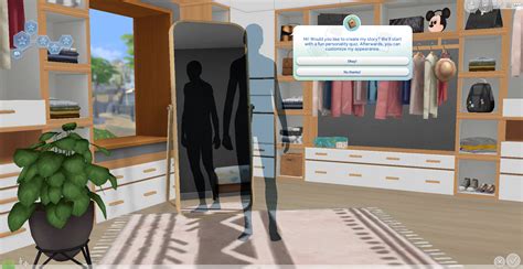Cas Backgrounds Minimal Dressing Room I