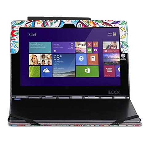 MoKo Lenovo Yoga Book Case Ultra Compact Slim Folio Leather Cover Case For Lenovo Yoga Book YB1