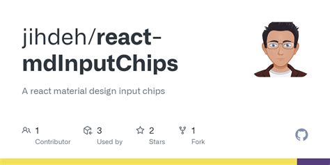 GitHub Jihdeh React MdInputChips A React Material Design Input Chips
