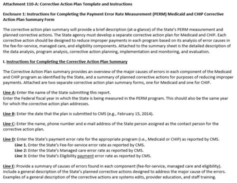 Corrective Action Plan Template Room Surf Com