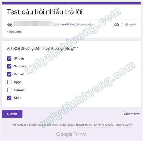Chuyển dữ liệu câu hỏi nhiều trả lời từ Google Forms sang SPSS Phạm