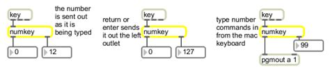 Numkey Reference