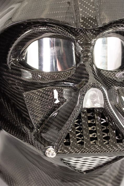 Star Wars Darth Vader Helmet Carbon Fiber Etsy