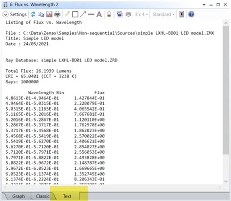 led spectrum analysis zemax community