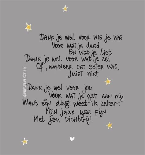 Brievenbusgeluk On Instagram • Dank Je Wel • ©️ 🛒dit Gedichtje Vind