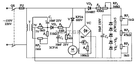 35w Resistive And Capacitive Half Wave Phase Shift Trigger Doer Control Circuit Next Electronics
