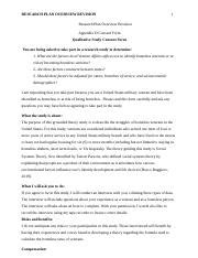 EDCO Research Appendix D Docx RESEARCH PLAN OVERVIEW REVISION Research Plan Overview