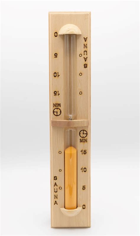Red Cedar Sand Timer Superior Saunas