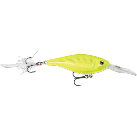 X Rap® Shad Chartreuse Uv 2 12in Tromblys Tackle Box