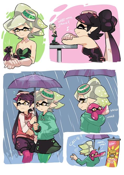 Callie And Marie Squid Sisters Splatoon Splatoon Comics Splatoon