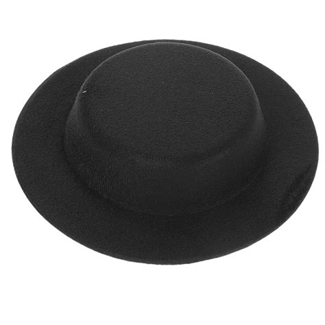 Black Mini Top Hat For Crafts And Decorations Eva Cloth Material Great For Diy Festivities And