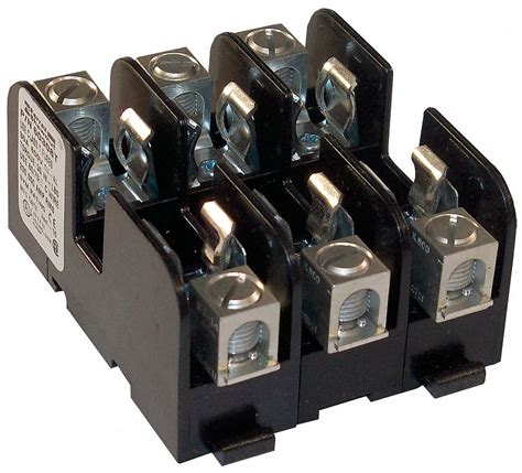 Mersen Fuse Block Fits Industrial Fuse Type 3 Poles 0 To 30 A 600v